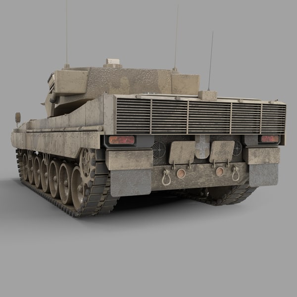 leopard 2 revolution 2a4 3d 3ds