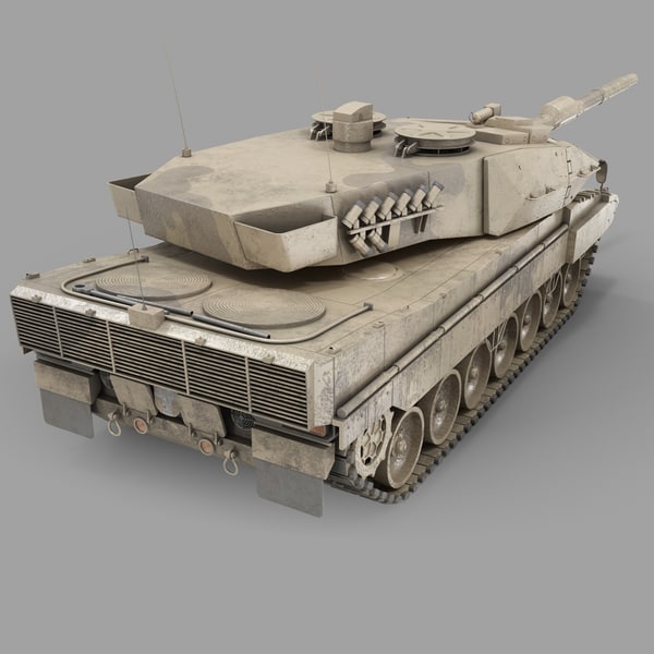 leopard 2 revolution 2a4 3d 3ds