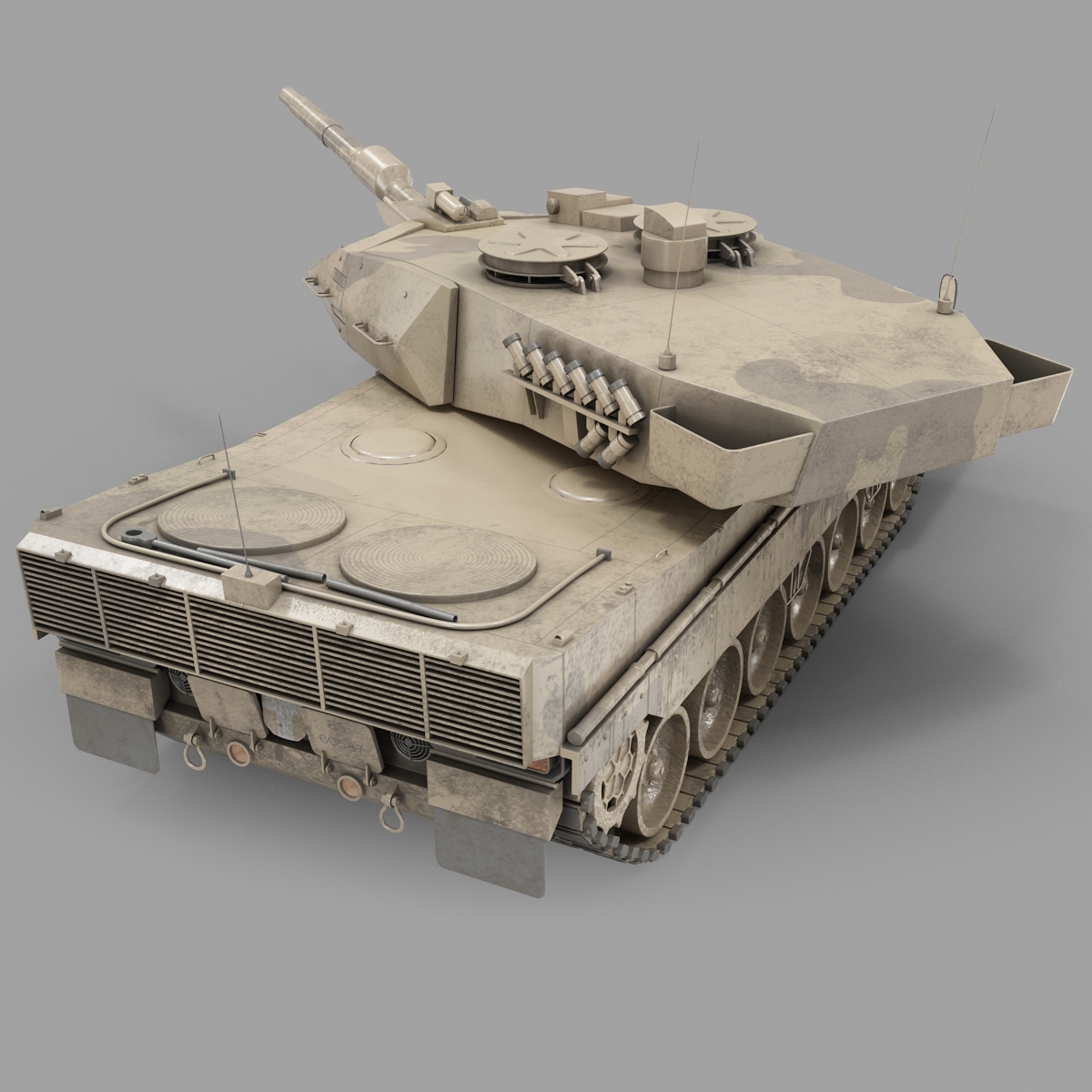 leopard 2 revolution 2a4 3d 3ds