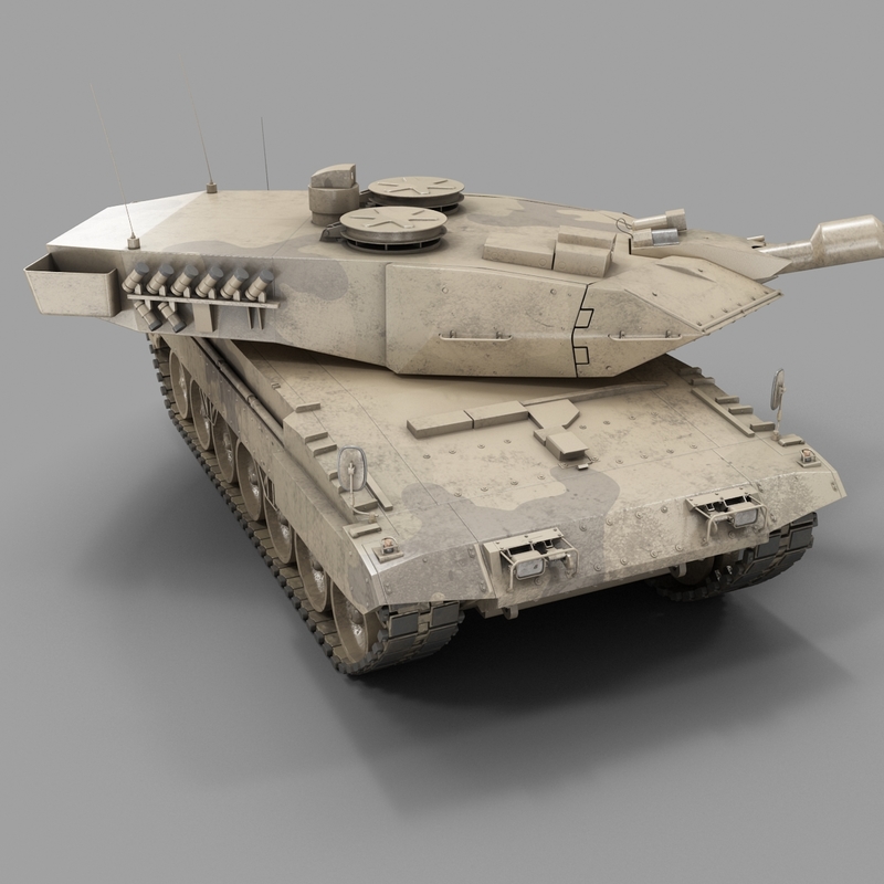 leopard 2 revolution 2a4 3d 3ds