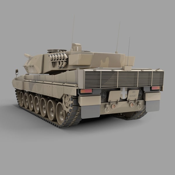 leopard 2 revolution 2a4 3d 3ds