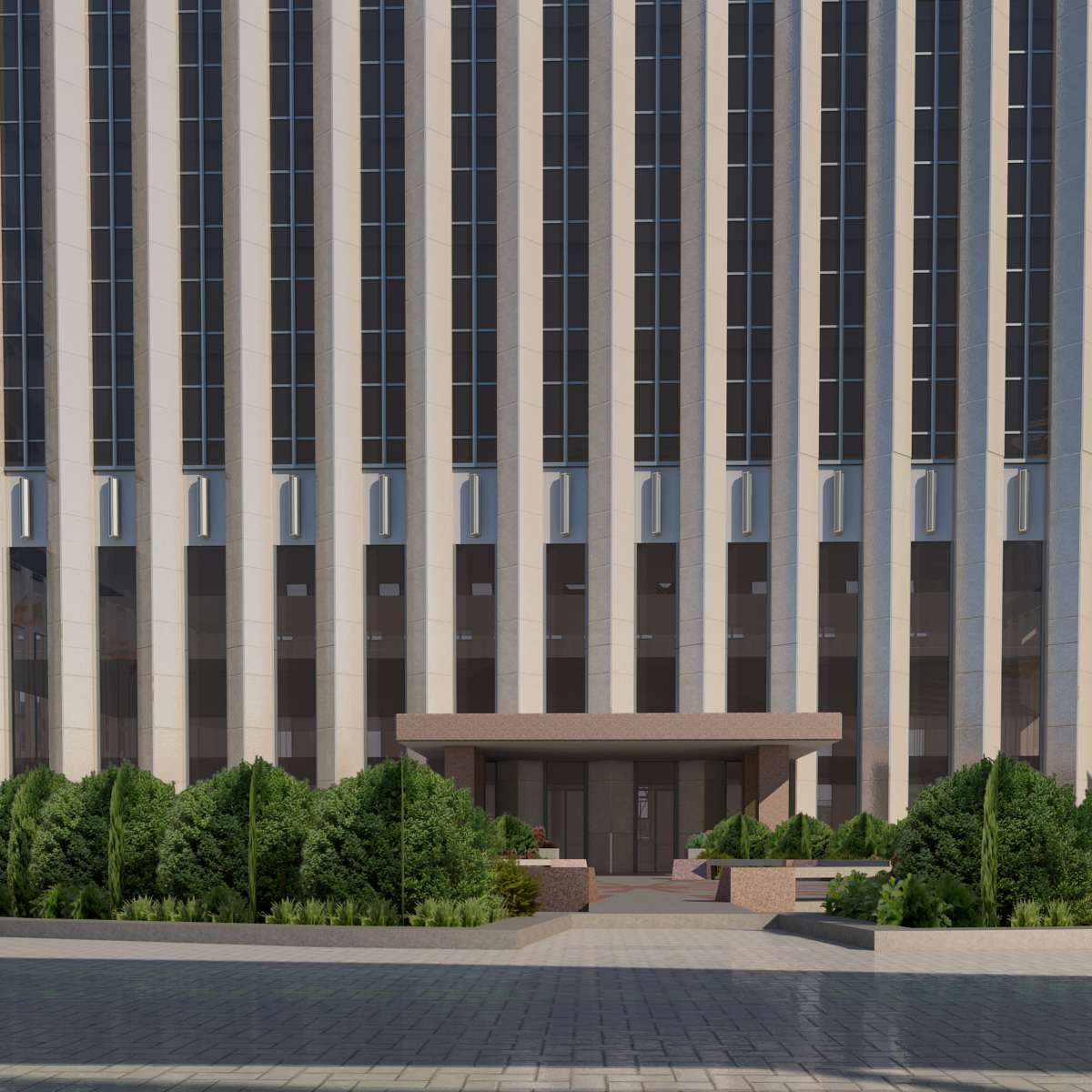 aon center chicago 3d model