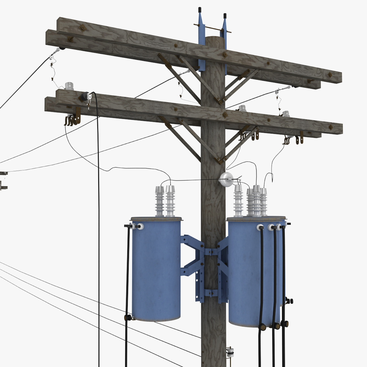 Utility Pole 3D Models for Download | TurboSquid