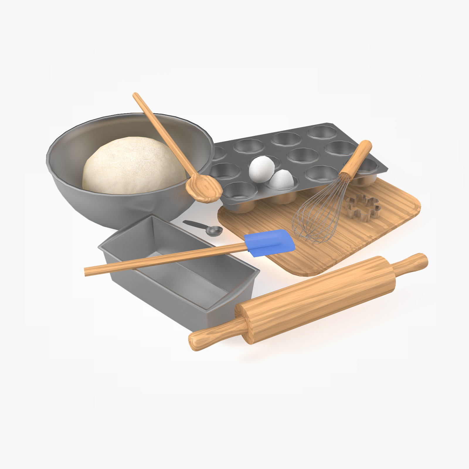 set baking 3d 3ds