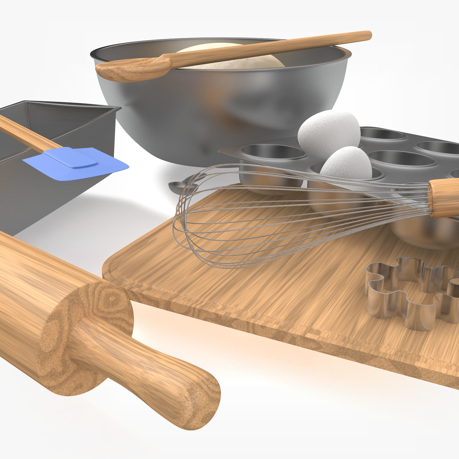 set baking 3d 3ds