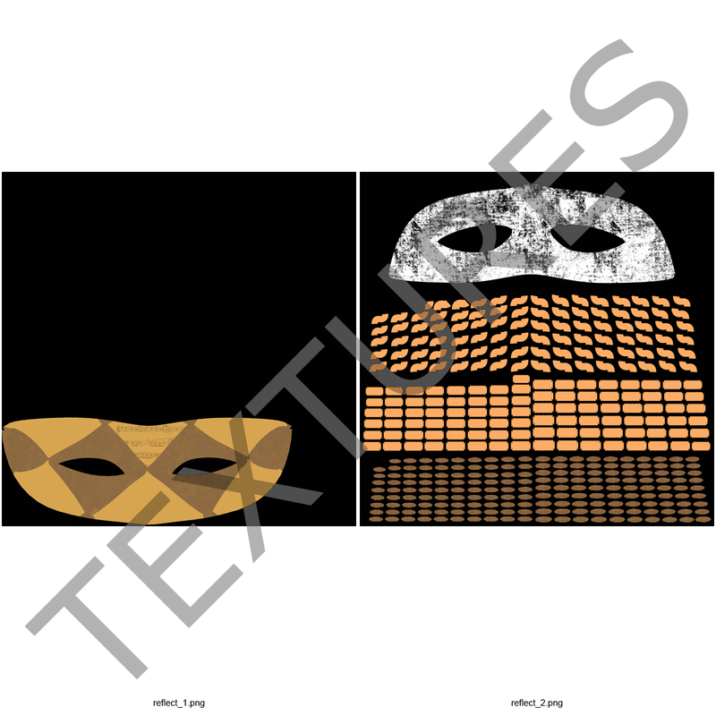 3d model joker masquerade mask