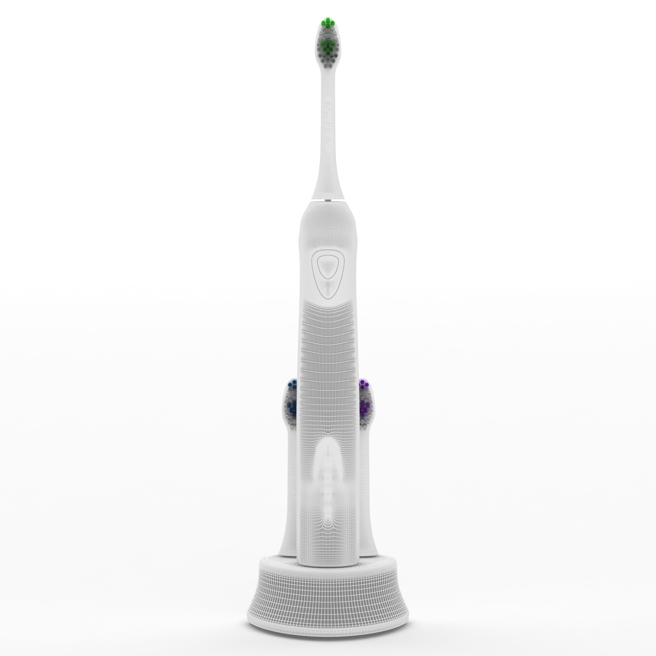 3d model realistic electric toothbrush