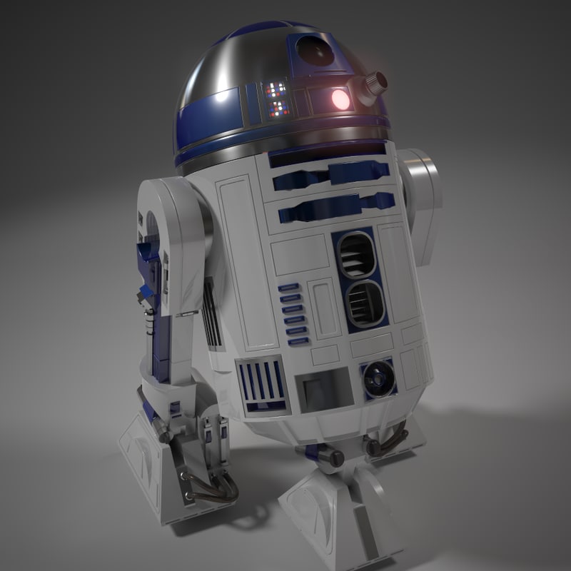 3d model r2 unit