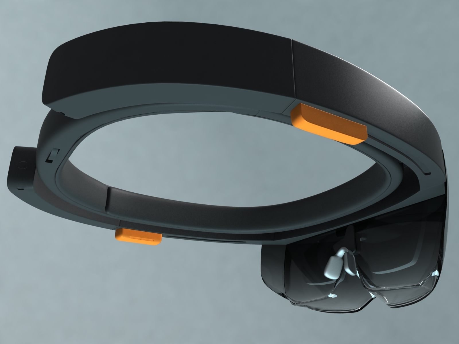 hololens vr glasses 3d model