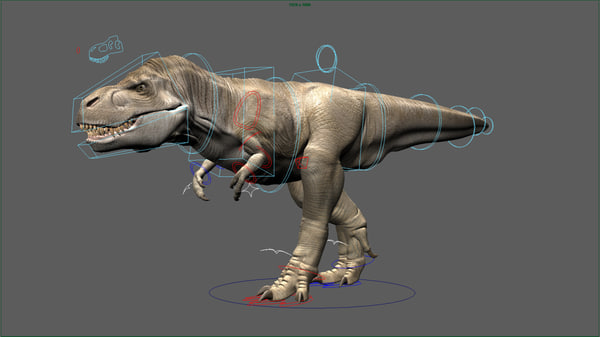 t rex muscle ma