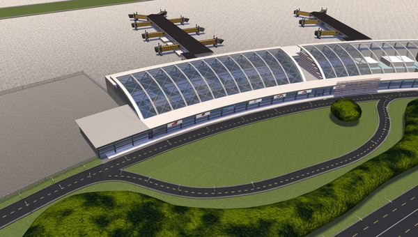 Airport Terminal 3D Models for Download | TurboSquid