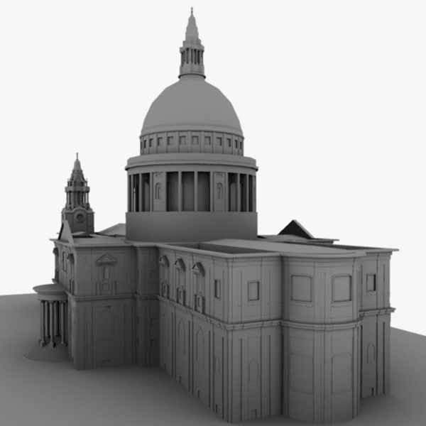 3d palace model