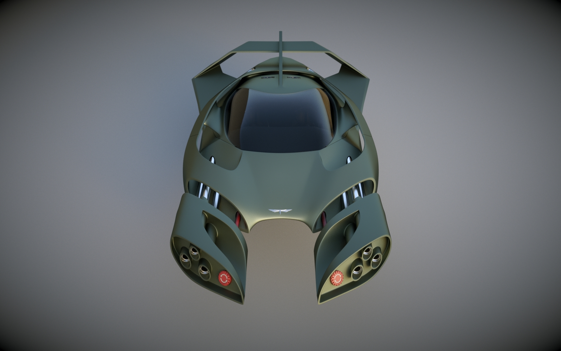 3d model fighter originally designed