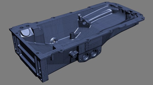 ls7 oil pan 3d model