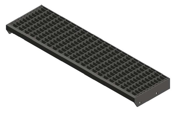 Building Revit Family step Grating stairs