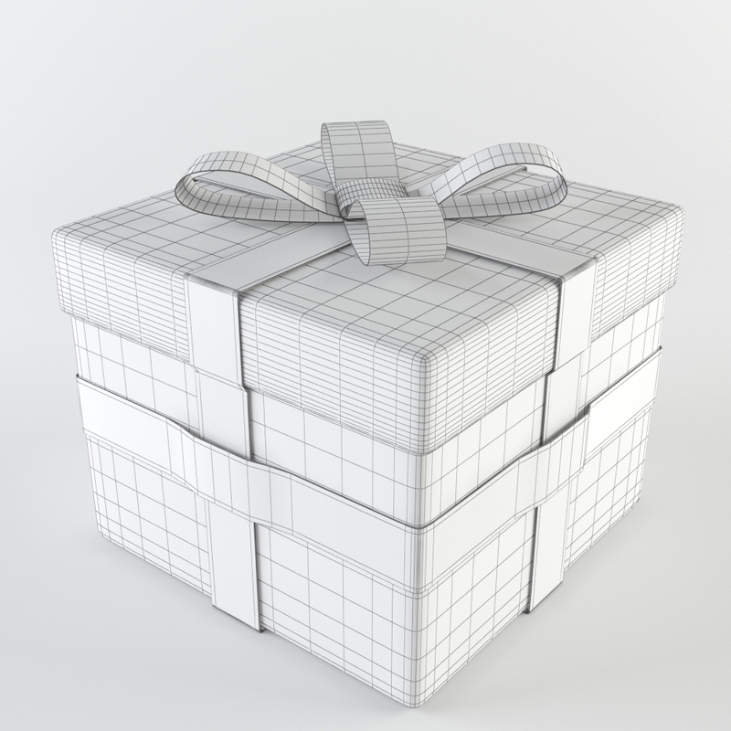 gift box 3d model
