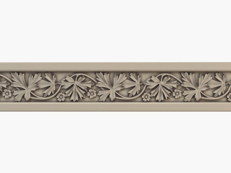 3d model gothic moulding