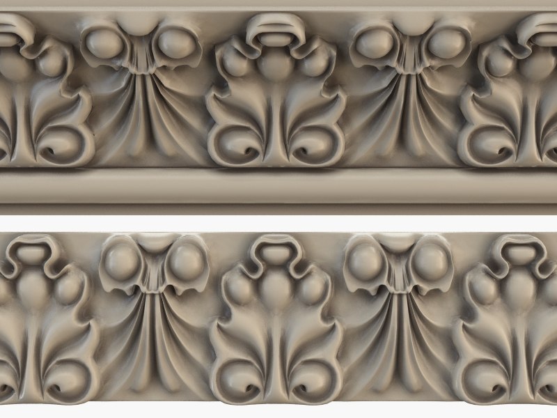 3d moulding model