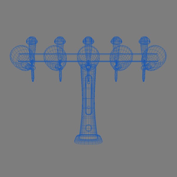 beer tap fonts 3d model