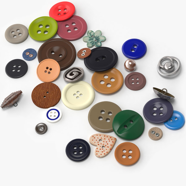 Free 3D Button Models | TurboSquid