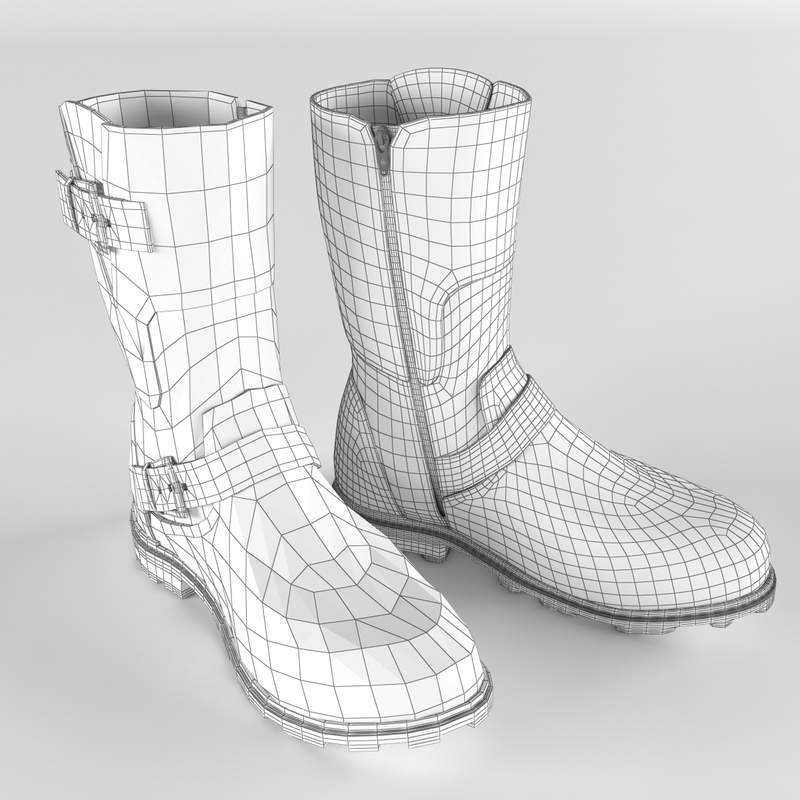 3d mens boots