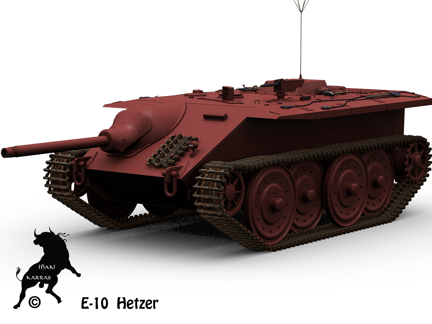 3d e-10 panzer german