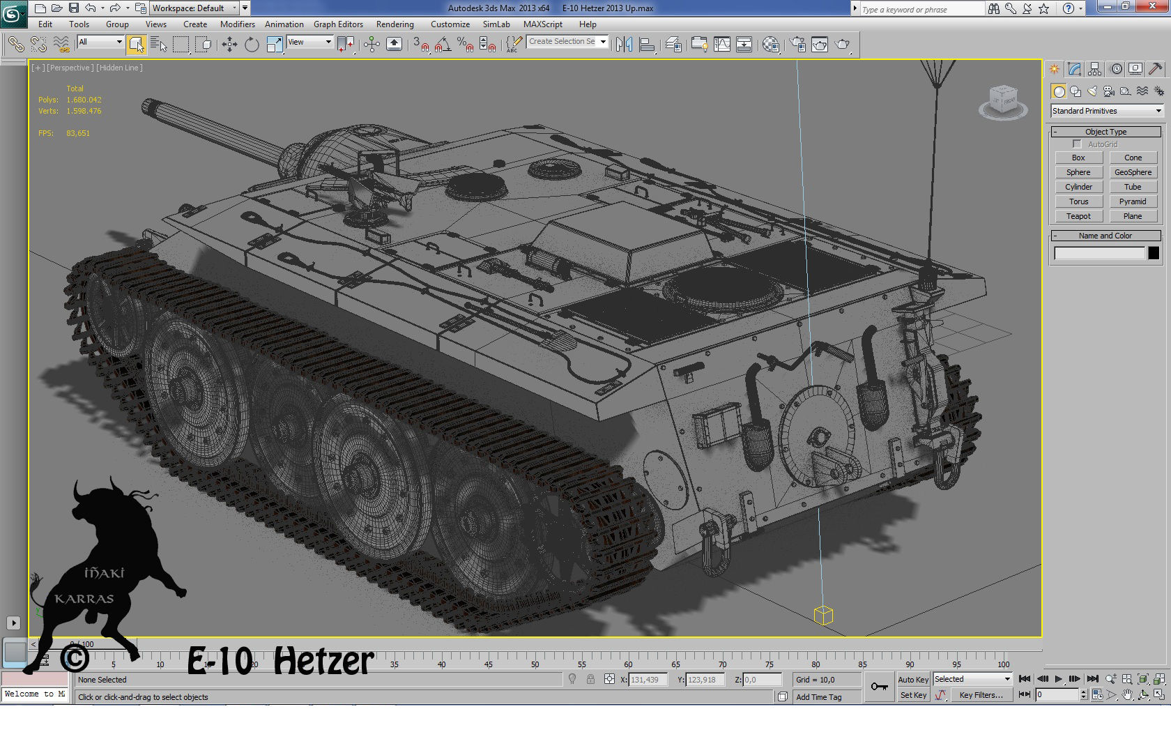 3d e-10 panzer german