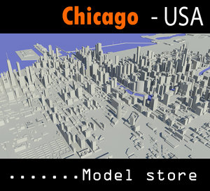 3D Chicago Models | TurboSquid