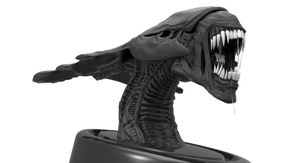 3d chestburster alien model