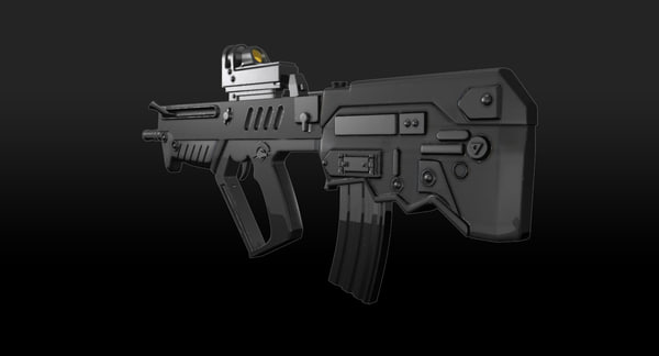 modelo 3d Rifle de asalto Fort-221 - TurboSquid 892954