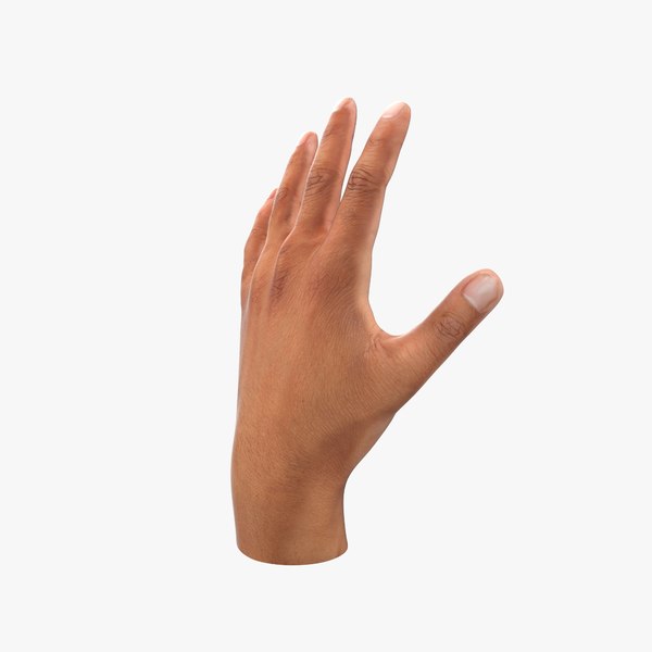 3ds max hand rigged poses skin