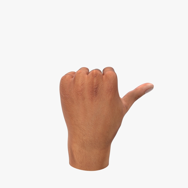 3ds max hand rigged poses skin