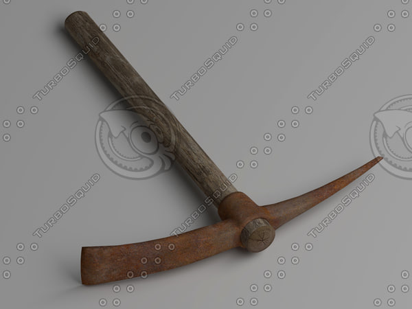 3ds max pickaxe blender