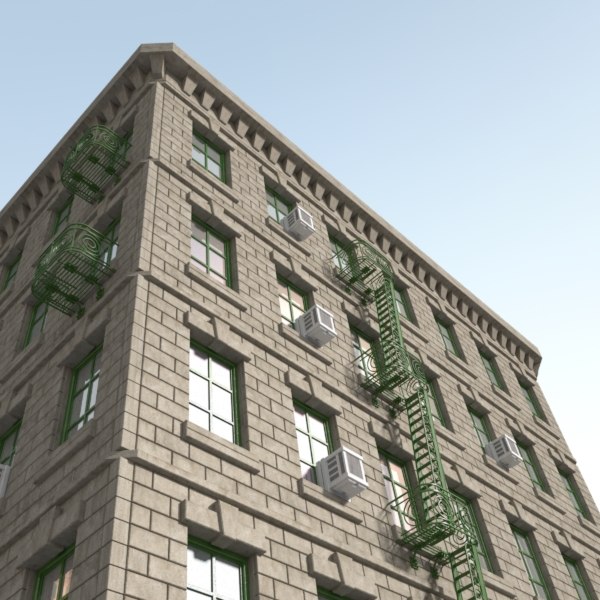 3d model building construction kit facade