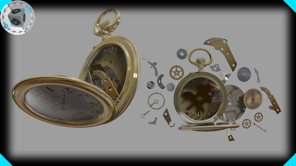 Watch Movement 3D Models for Download | TurboSquid
