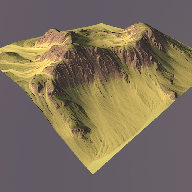 3ds max mountain maps terrain