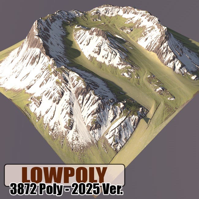 3ds max mountain games maps