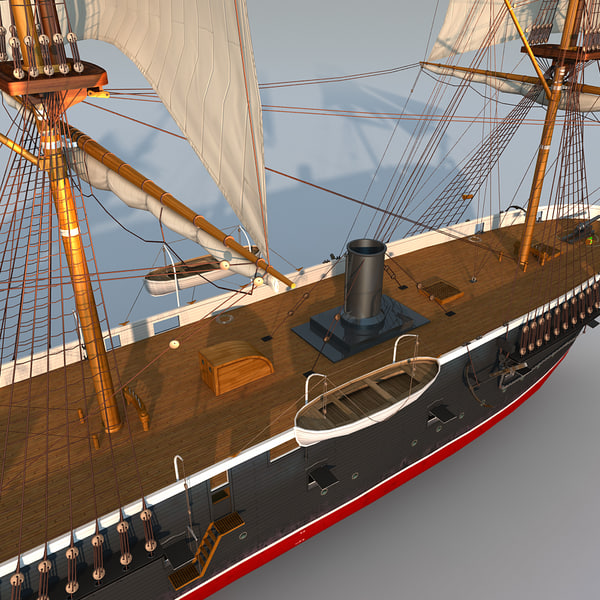 sail steam frigate ertugrul 3ds