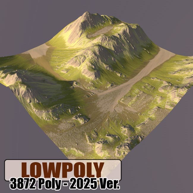 3ds max mountain maps terrain