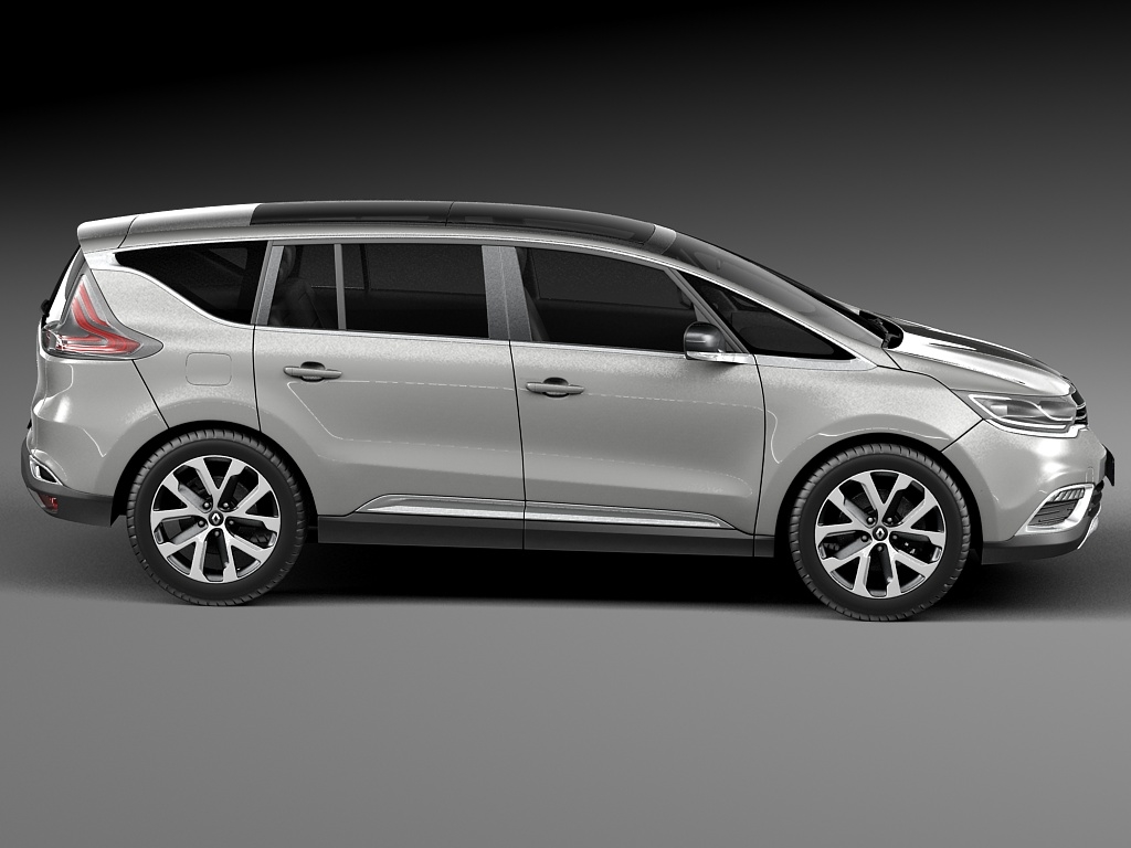 3d 2015 renault espace