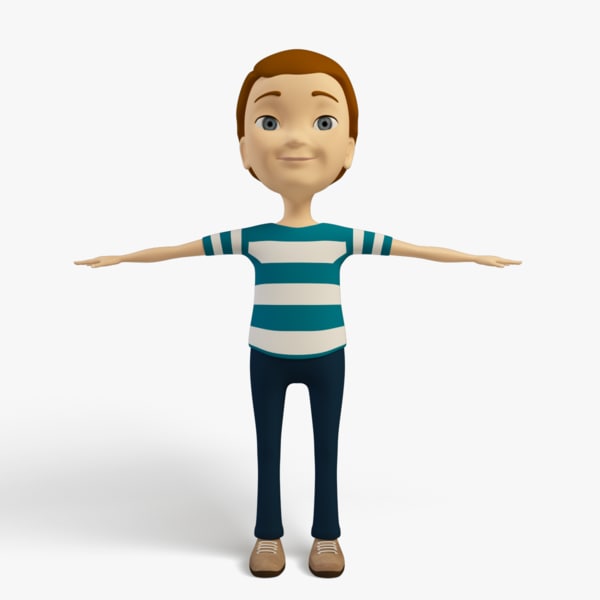 max cartoon character kid