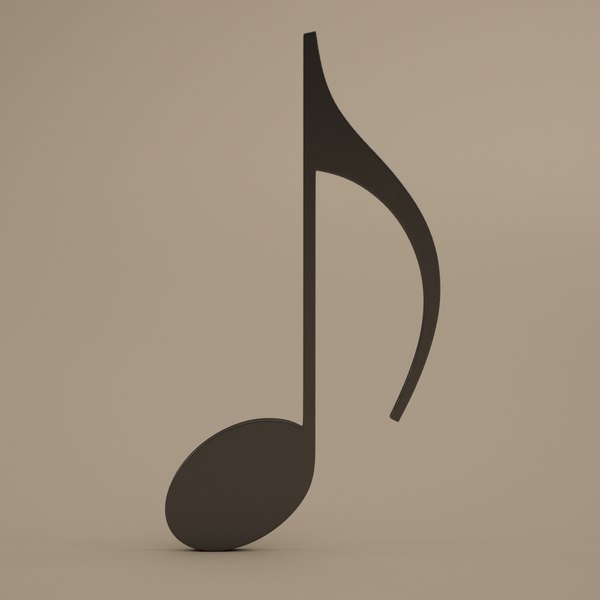 Musical Note 3D Models for Download | TurboSquid