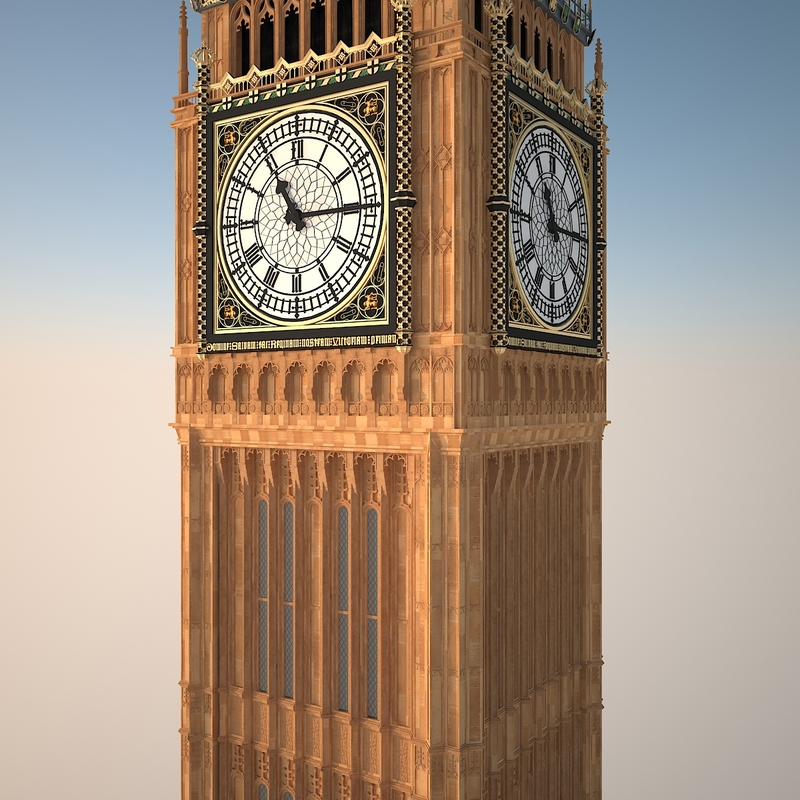 big ben 3d model