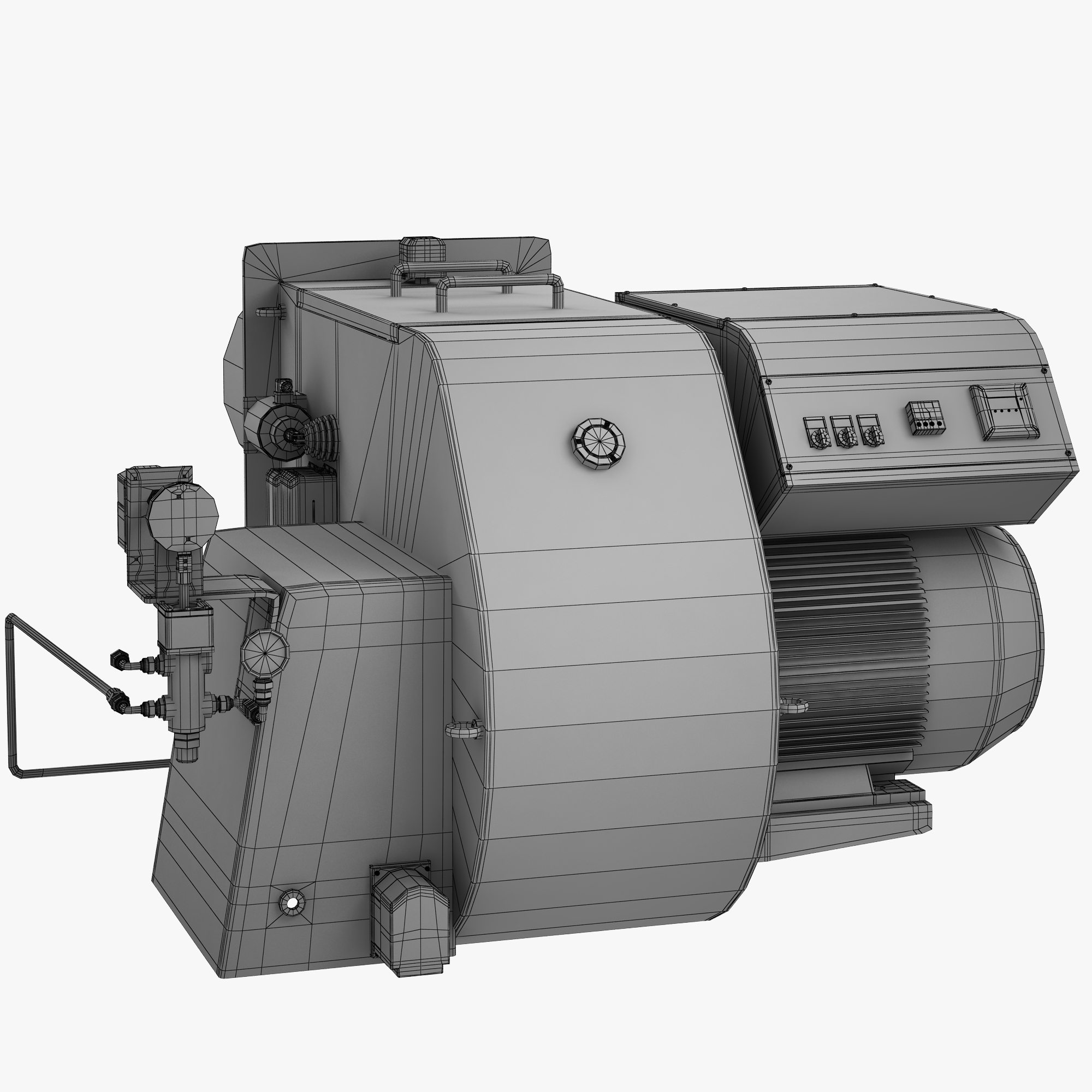 3d gas burner model