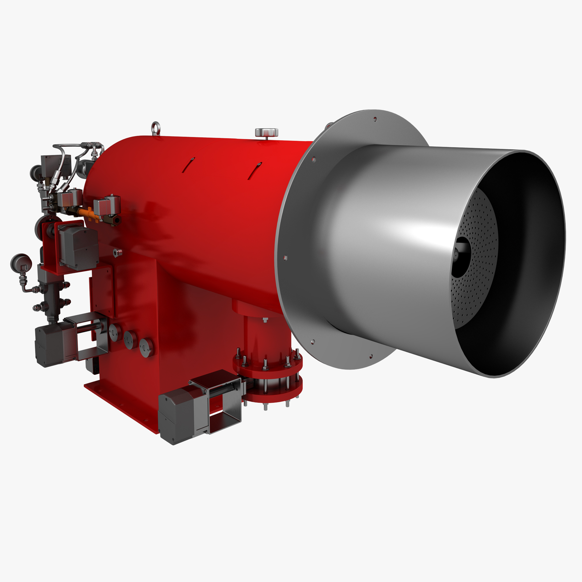 gas burner 3d max