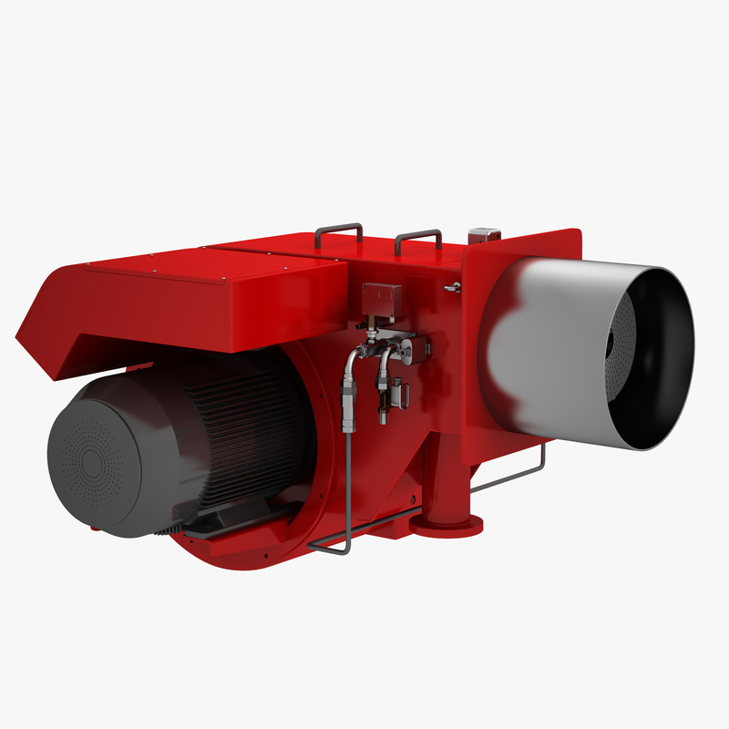 3d gas burner model