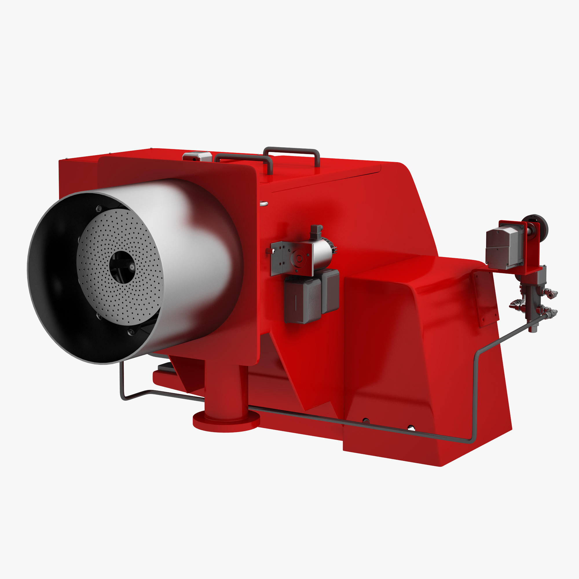 3d gas burner model