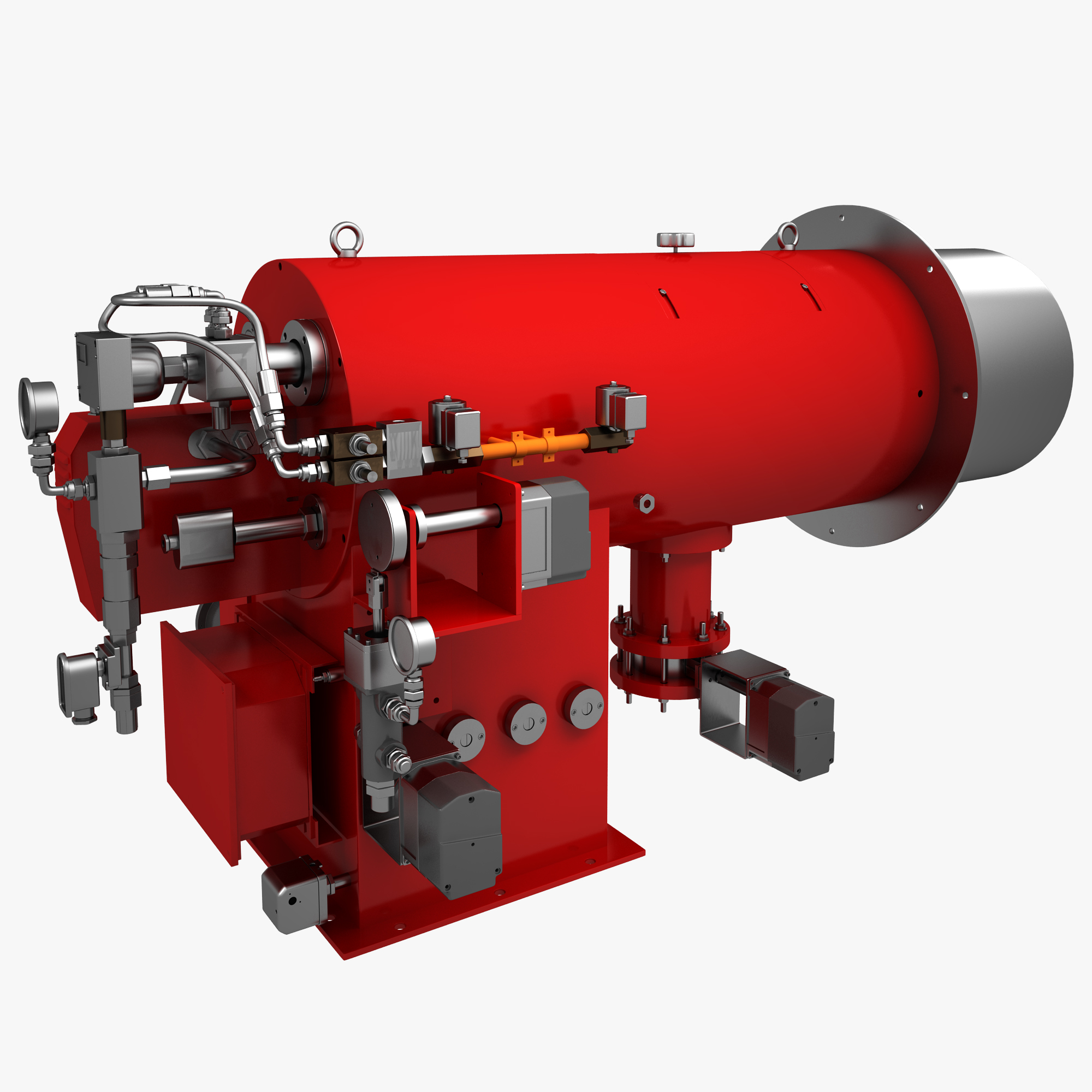gas burner 3d max