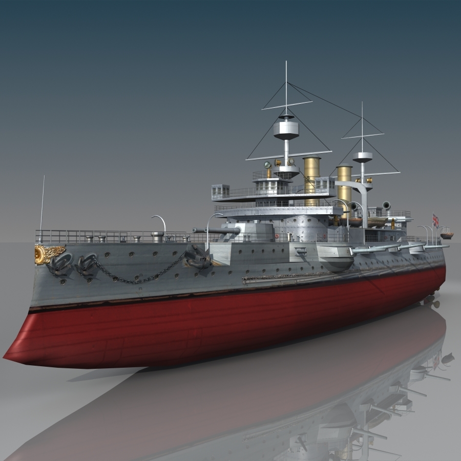 3d hms triumph dreadnought battleship