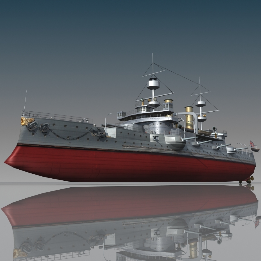 3d hms triumph dreadnought battleship